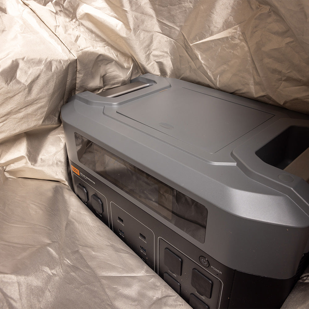 Large Faraday EMP Bag for the 3300 & 2200 Solar Generators by Grid Doc ...