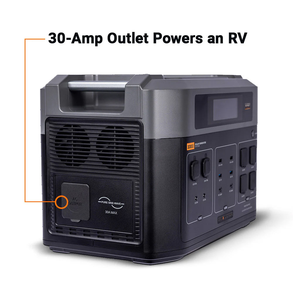 3300 Solar Generator System w/ EMP Intercept Technology + 2 FREE Water ...