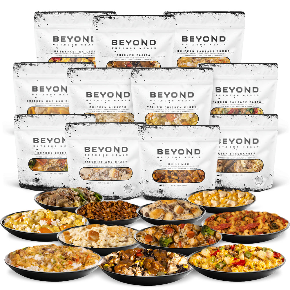 Beyond Outdoor Meals 11-Pack | 7,810 Calories | Protein-Packed - My ...