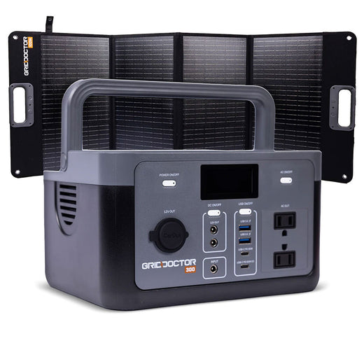 Grid Doctor 300 Solar Generator System + FREE 100W Solar Panel - My ...