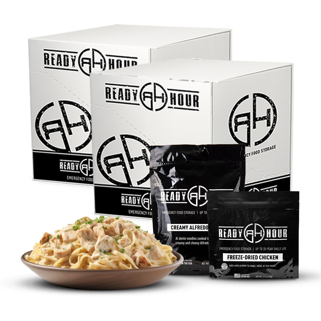 Chicken & Alfredo Kit (12 pouches, 36 servings) - My Patriot Supply