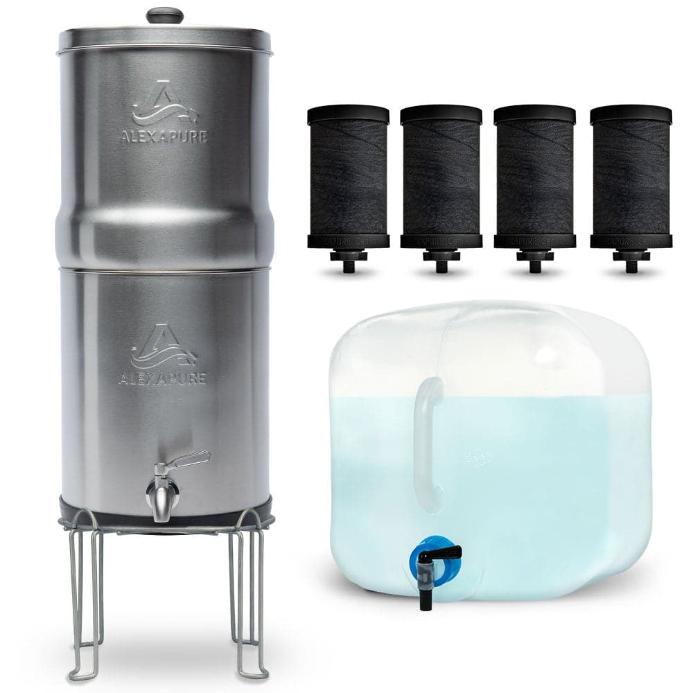 Alexapure Pro Water Filter, Gravity-Powered - My Patriot Supply