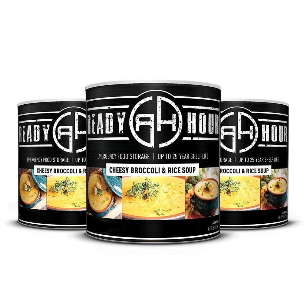 Cheesy Broccoli Soup, 24 Servings | Ready Hour Bulk Food - 3-Pack - My ...
