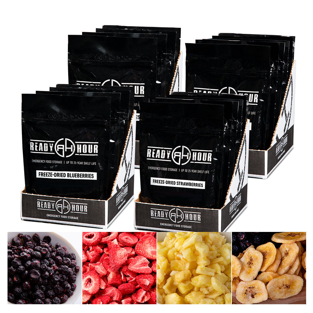 Ready Hour Bulk Emergency Food Case Packs - Made in the USA - My ...